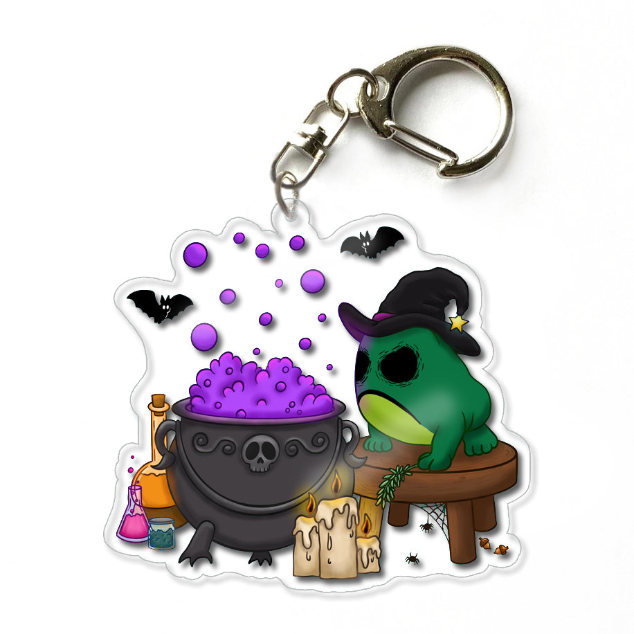 Cabbage's Brew - 2" Acrylic Charm Keychain – Creepy Kawaii